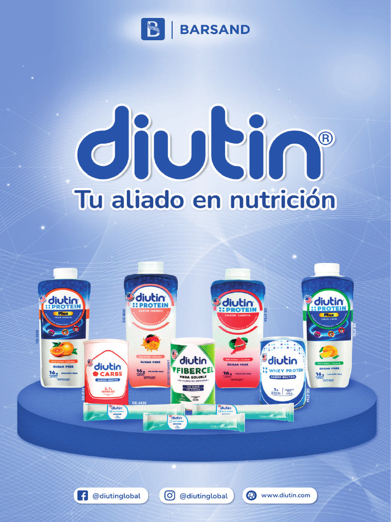 Fichas Técnicas Diutin Completo | PDF | Alimentos | Dieta