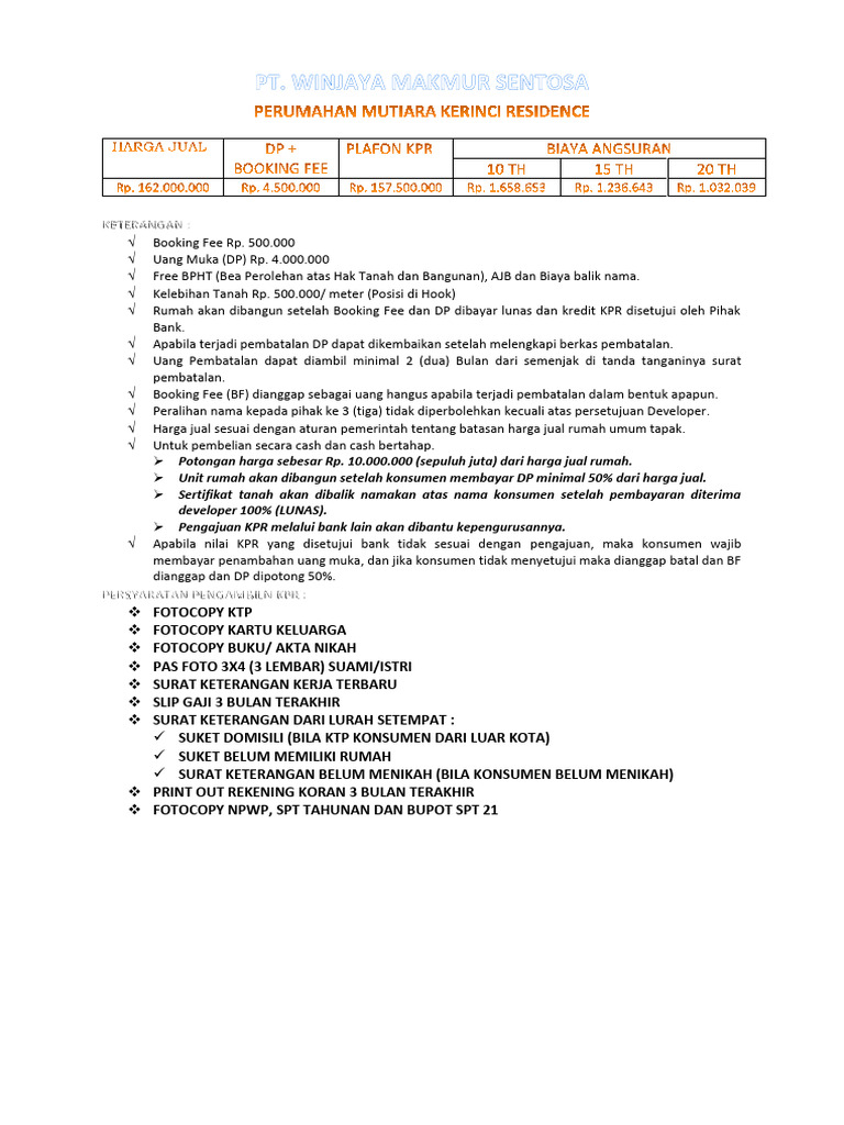 Brosur MKR New | PDF