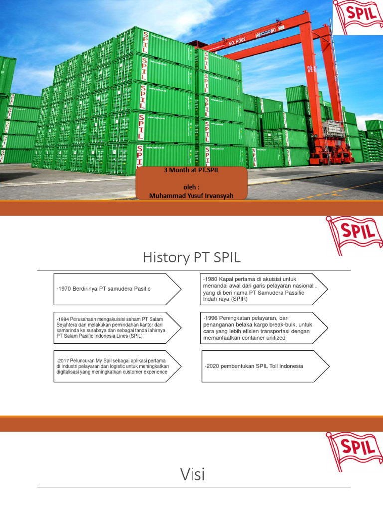 Sejarah dan Proses Kerja PT SPIL | PDF