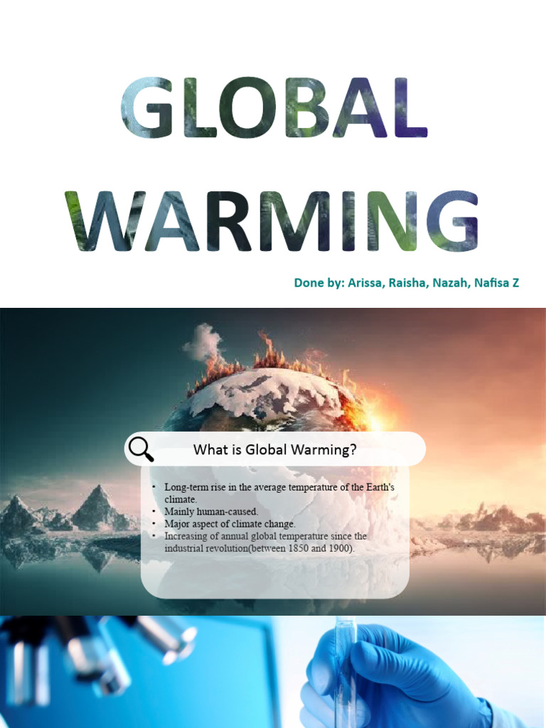 Global Warming Rhetoric Presentation | PDF | Wellness | Science ...