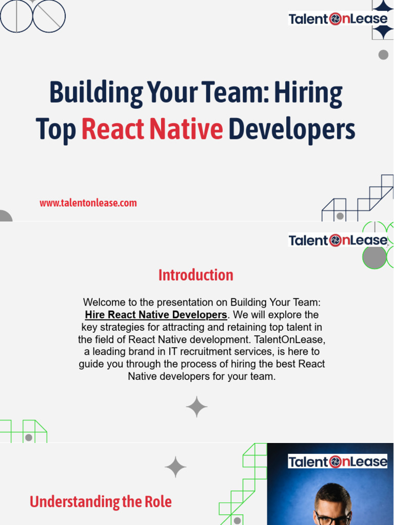 Building Your Team Hiring Top React Native Developers | PDF