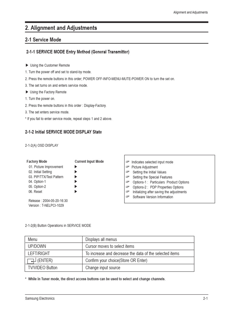 Alignment & Adjustment | Download Free PDF | Electronics | Electronic ...