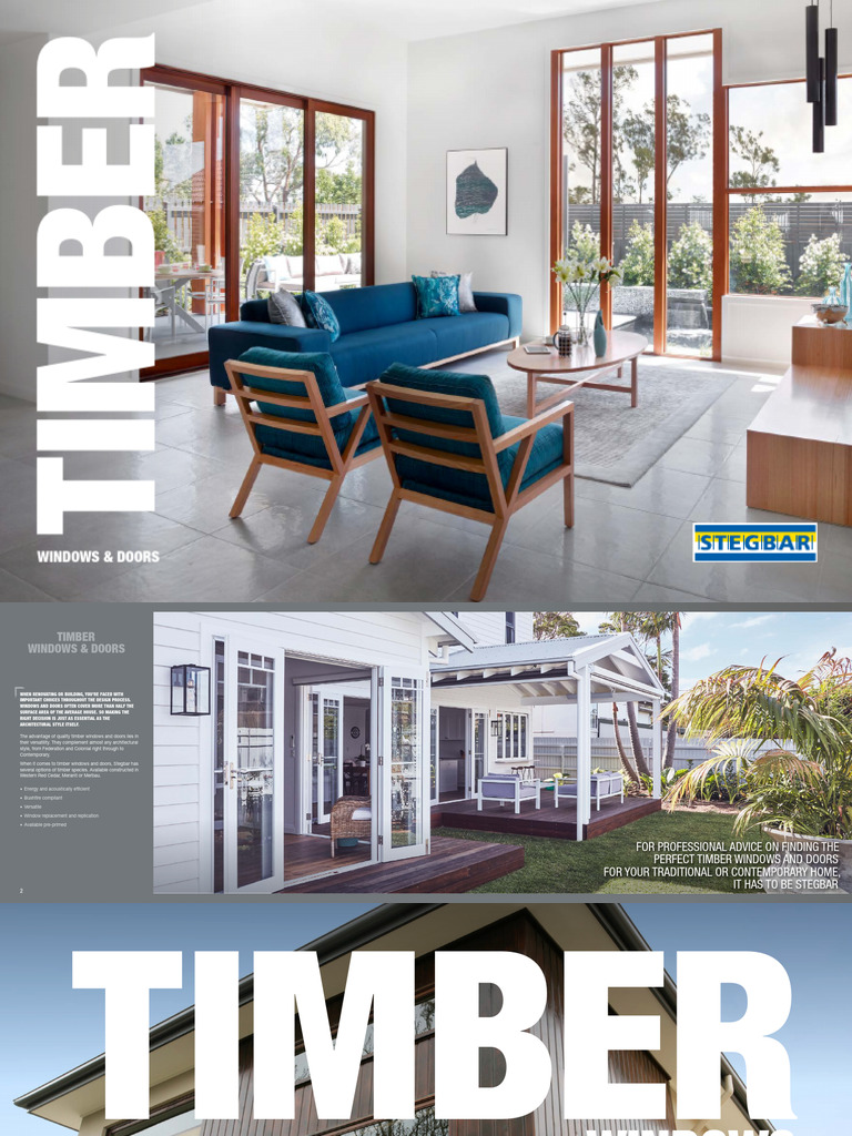 8296 Timber Range Brochure | PDF | Window | Door
