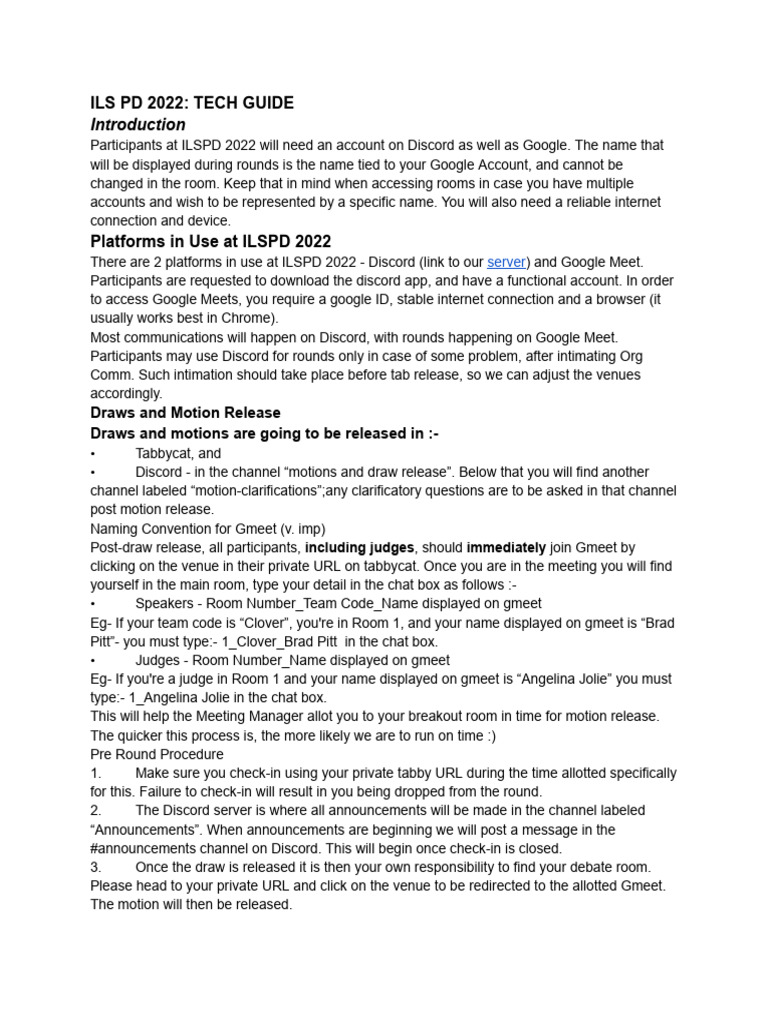 Ils PD 2022: Tech Guide | PDF | Software | Computing