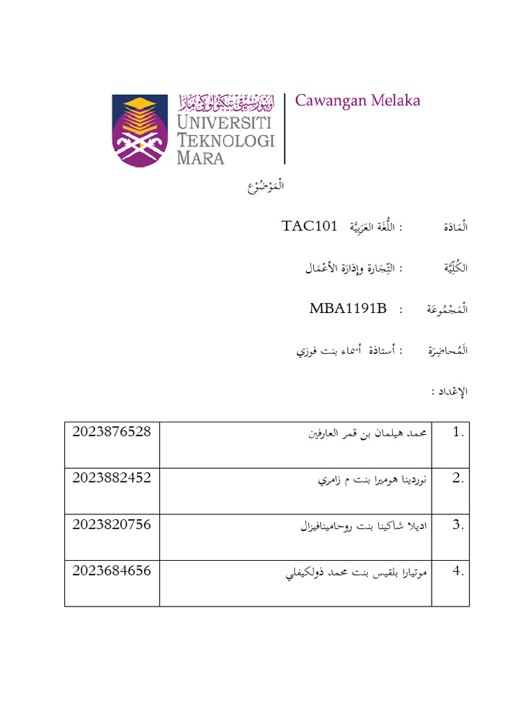 Assignment Role Play Arab | PDF