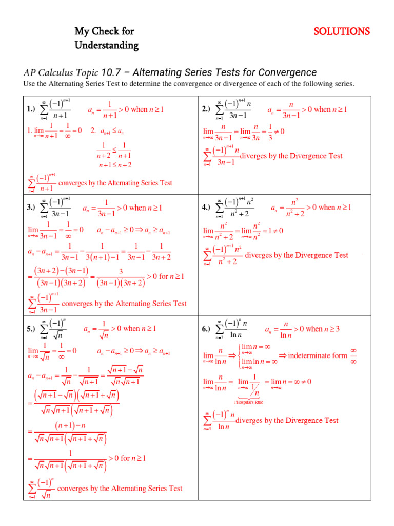 10.7_CFU_KEY | PDF | Mathematics | Mathematical Analysis