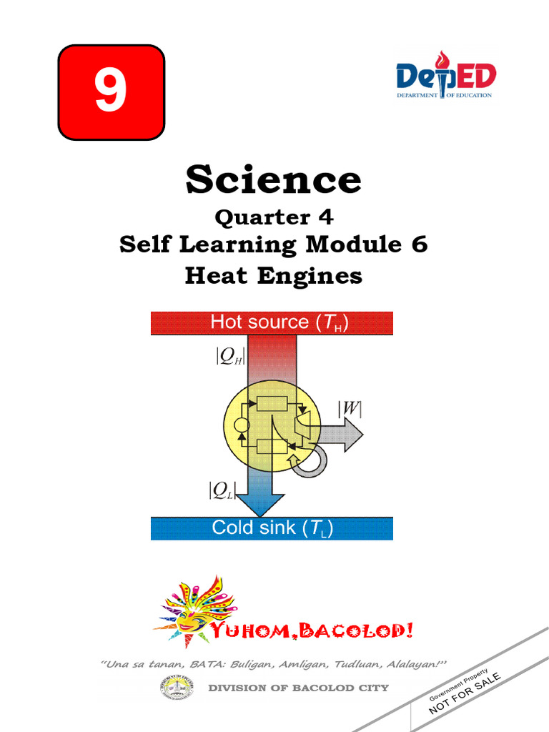 Grade 9 Module 6 Heat Engines Second Edition 1 | PDF | Heat | Engines