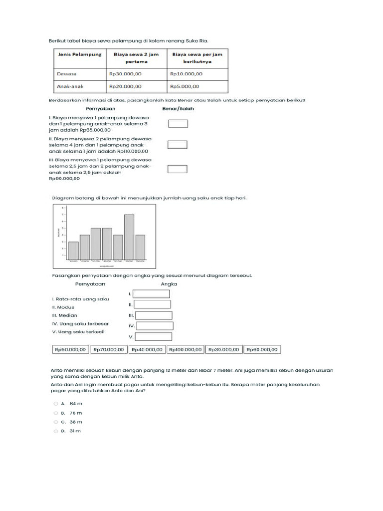 Soal CC Numerasi | PDF