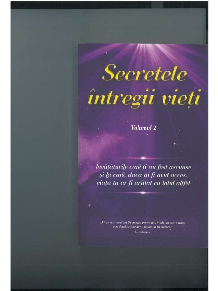 Secretele Intregii Vieti v2 | PDF
