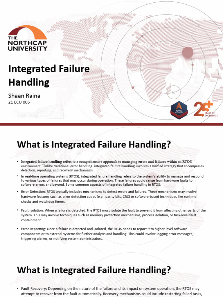 IFH Shaan21ecu005 | PDF | Fault Tolerance | Reliability Engineering