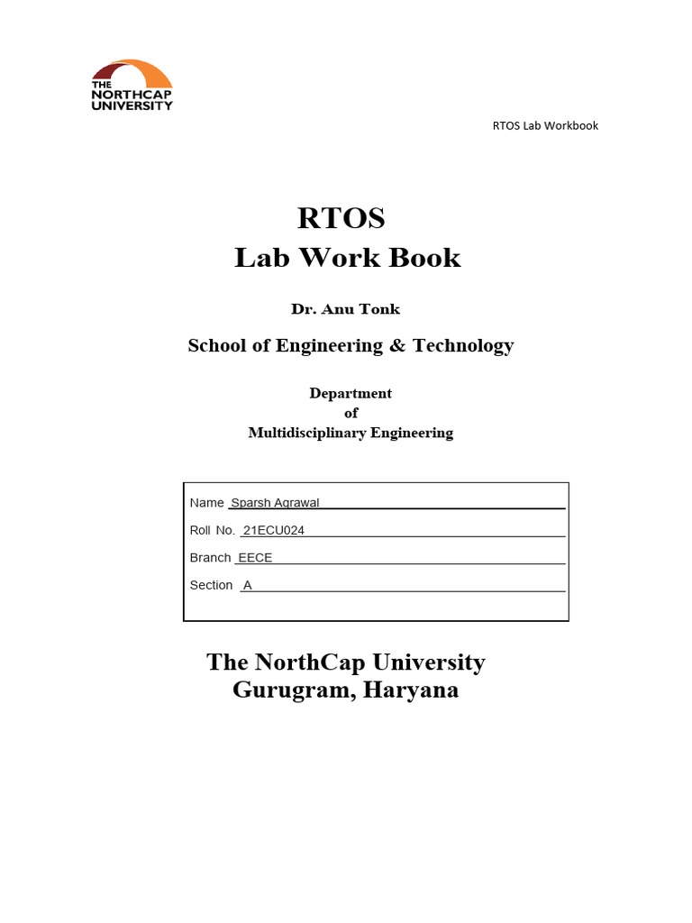 RTOS FILe | PDF | Embedded System | Arduino RTOS FILe | PDF | Embedded System | Arduino