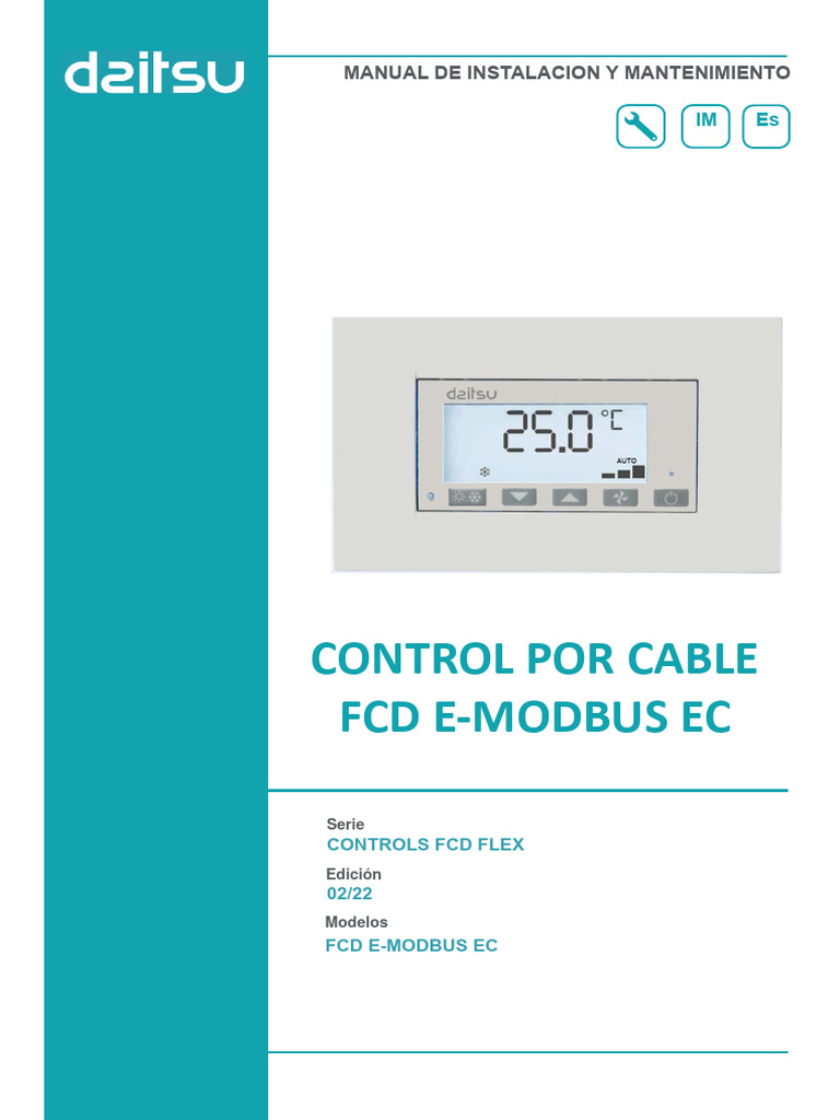 3IFD9152 FCD E MODBUS EC Manual Configuracion V1.1.0 Rev0 DMCSP ES ...