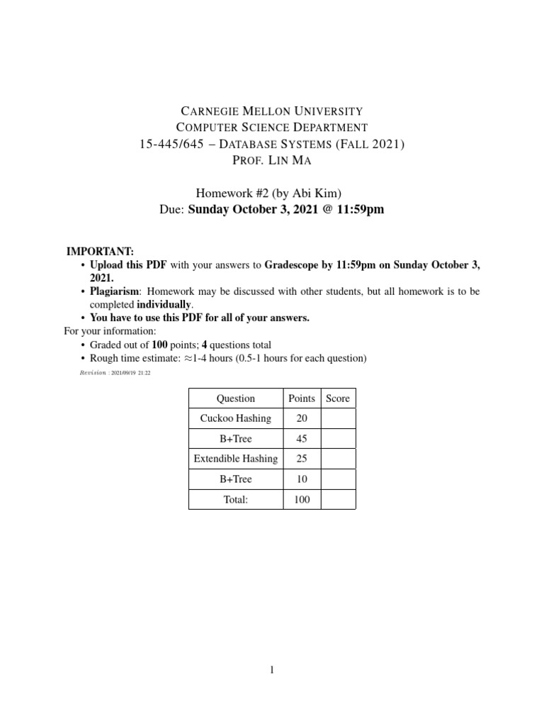 Homework 2 Released Indexes After 06 Pdf Algorithms And Data Structures Computer 