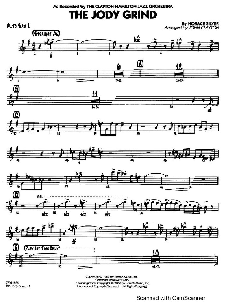 The Jody Green big band | PDF