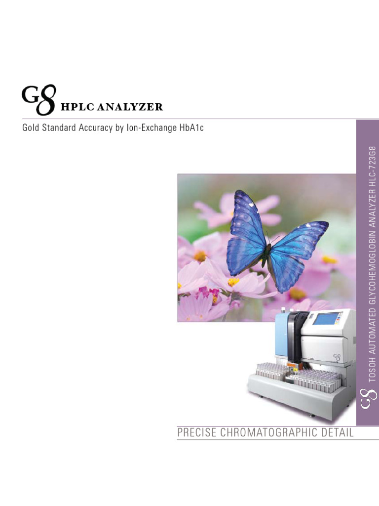 g8 Brochure | PDF | Glycated Hemoglobin | High Performance Liquid ...