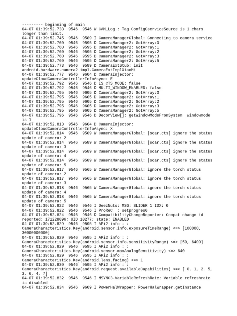 Log Cat 1712428792679 | PDF | Digital Technology | Computing