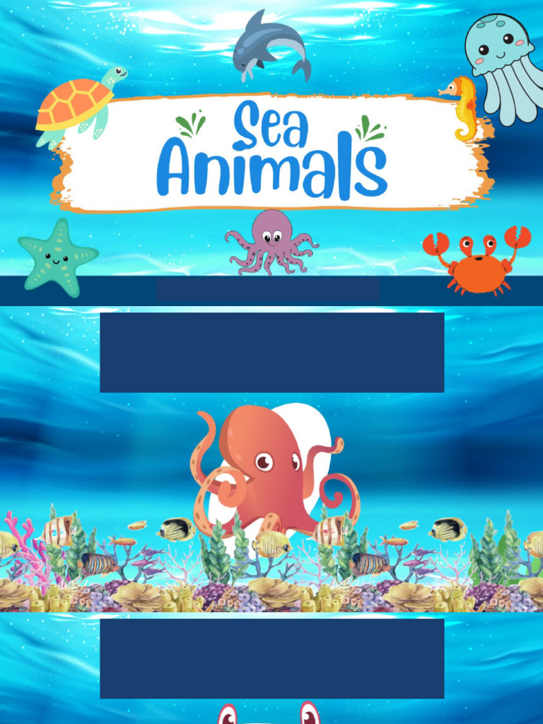 SS Sea Animals | PDF | Fish | Zoology