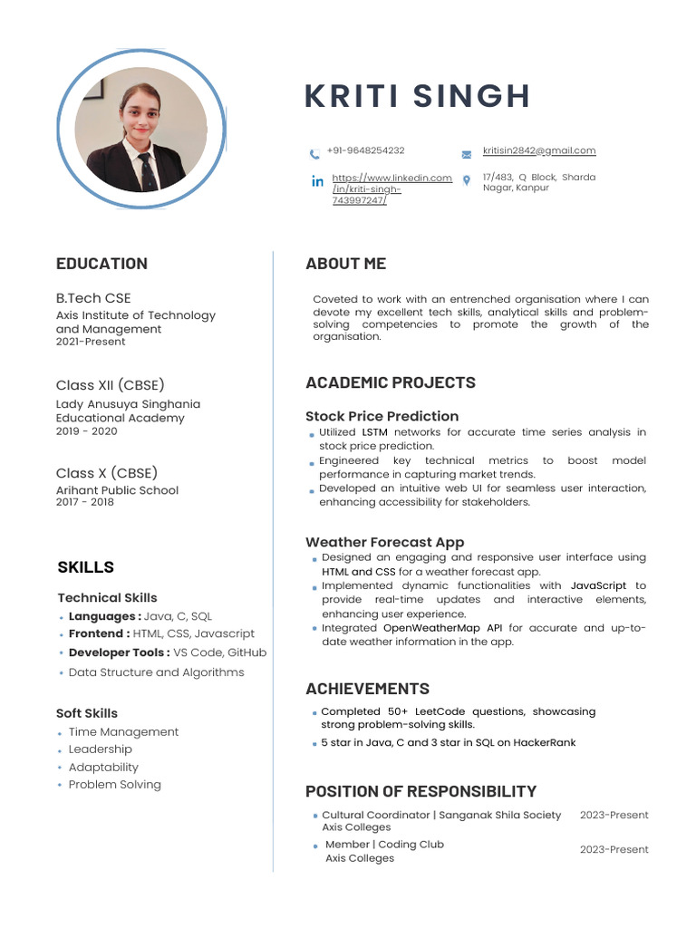 Kriti Singh Cse III | PDF | Mobile App | Java Script