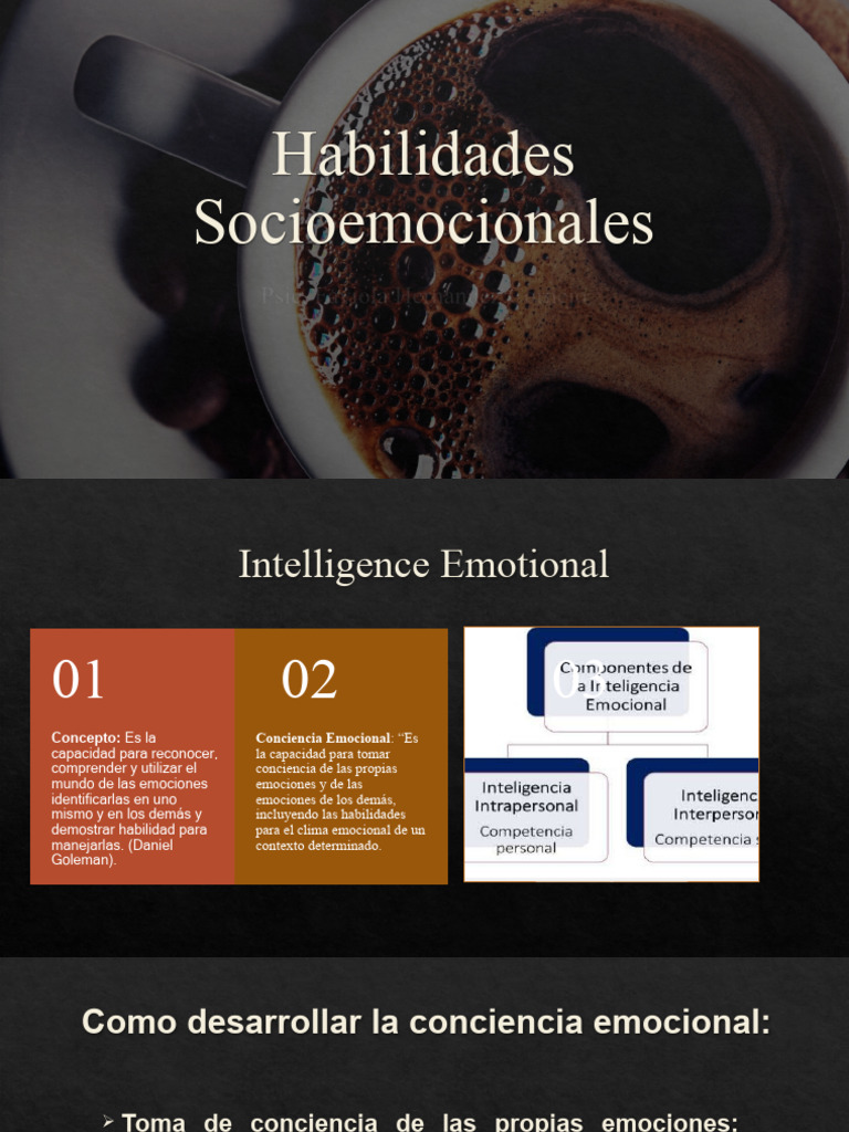 Desarrollo de Habilidades Socioemocionales | PDF | Las emociones ...