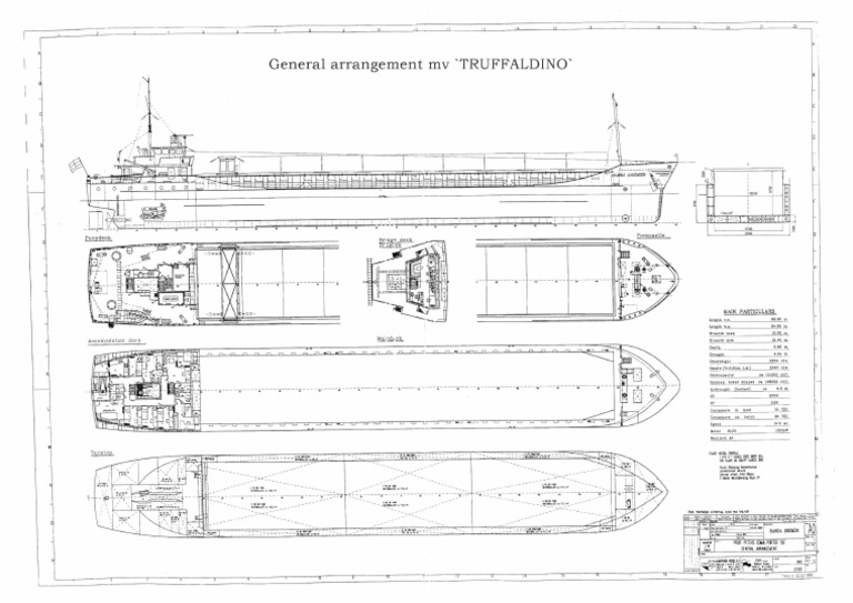 PCP150B Peters Combi Porter 150. General Arrangement Plan | PDF