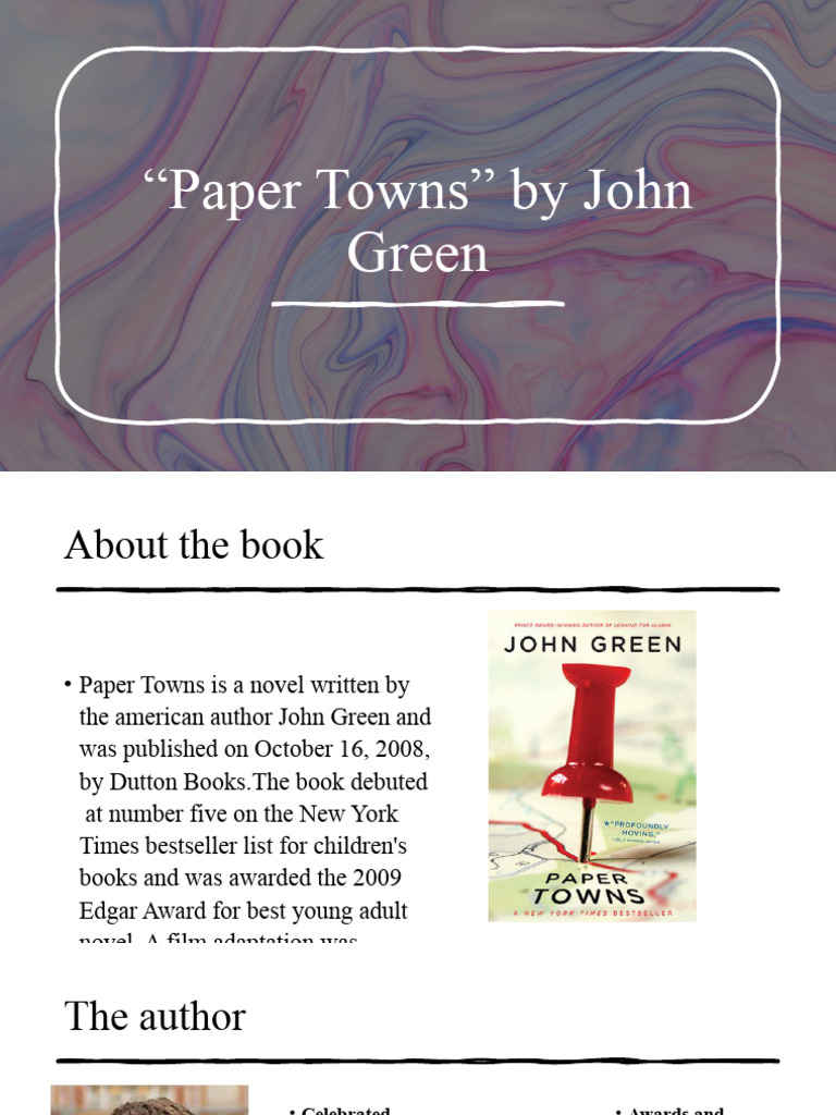 Paper Towns | PDF