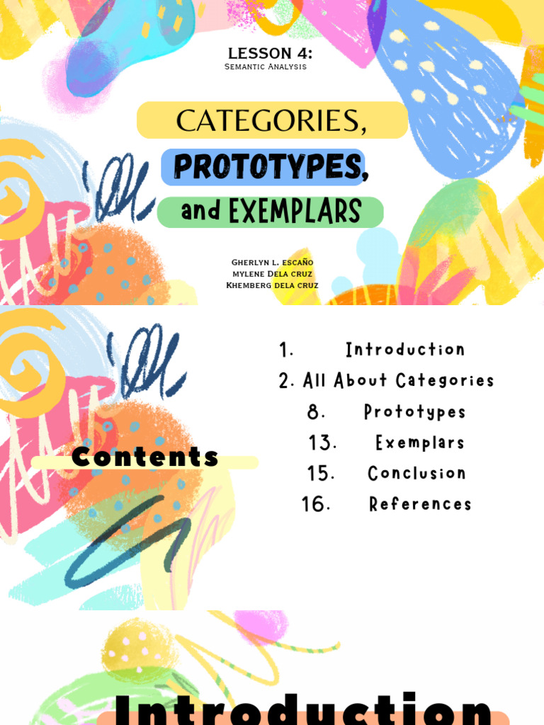 Lesson 4 | PDF | Concept | Cognitive Science