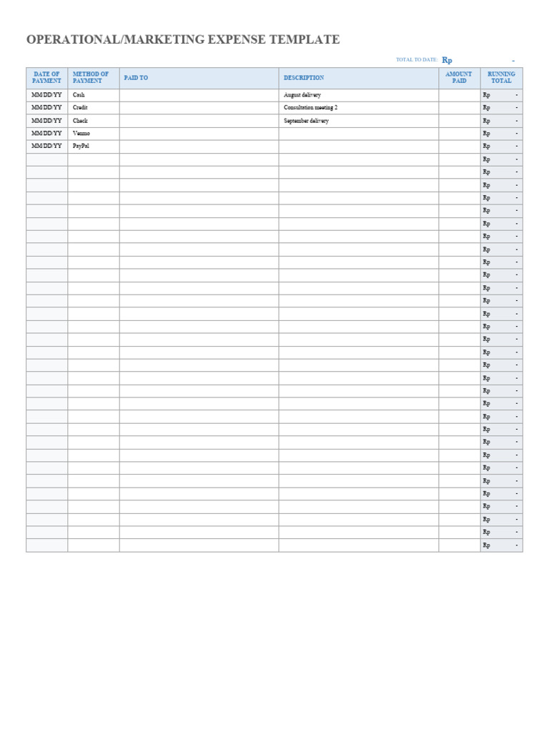 Ic Expense Tracker 11656 Pdf Business Financial Services