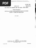 Is 14665 1 2000 | PDF | Elevator | Engineering Tolerance