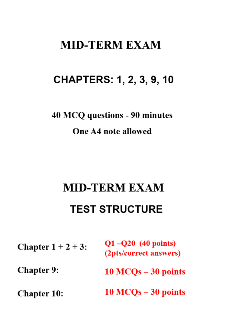 Review For Midterm Exam | PDF | Argument | Inductive Reasoning