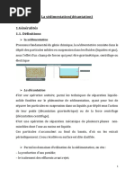 Types et principes de décantation | PDF | Traînée | Vitesse
