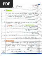 Mechanical Properties of Fluids CLASS XI NOTES | PDF