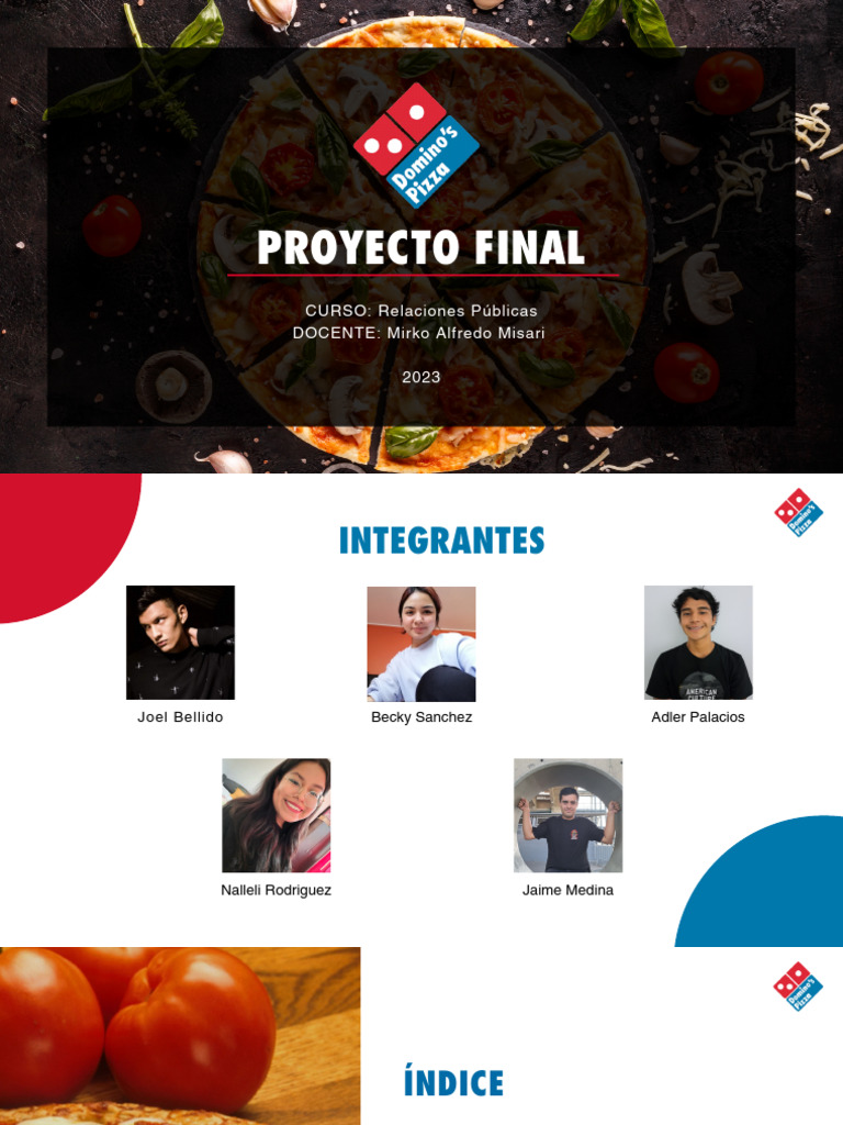 PC - Final - Domino's Pizza | PDF