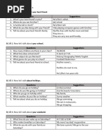 A2 Flyers Writing Part 7 Guide | PDF | Language Arts & Discipline