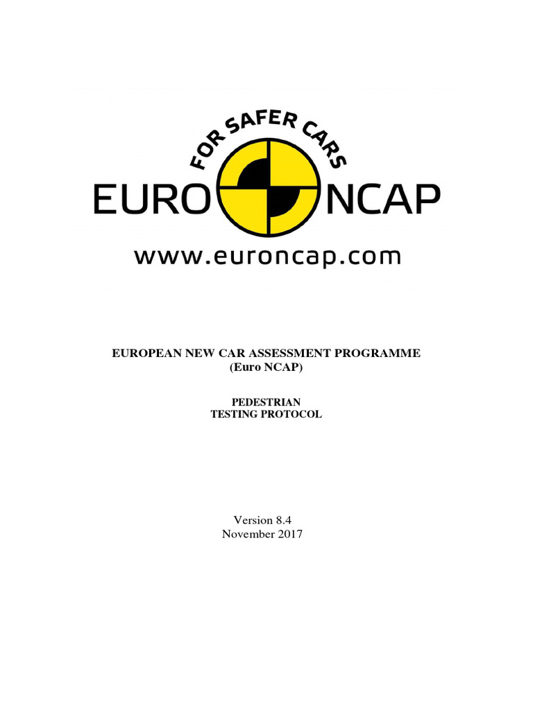 Euro NCAP Pedestrian Testing Protocol | PDF | Airbag | Simulation