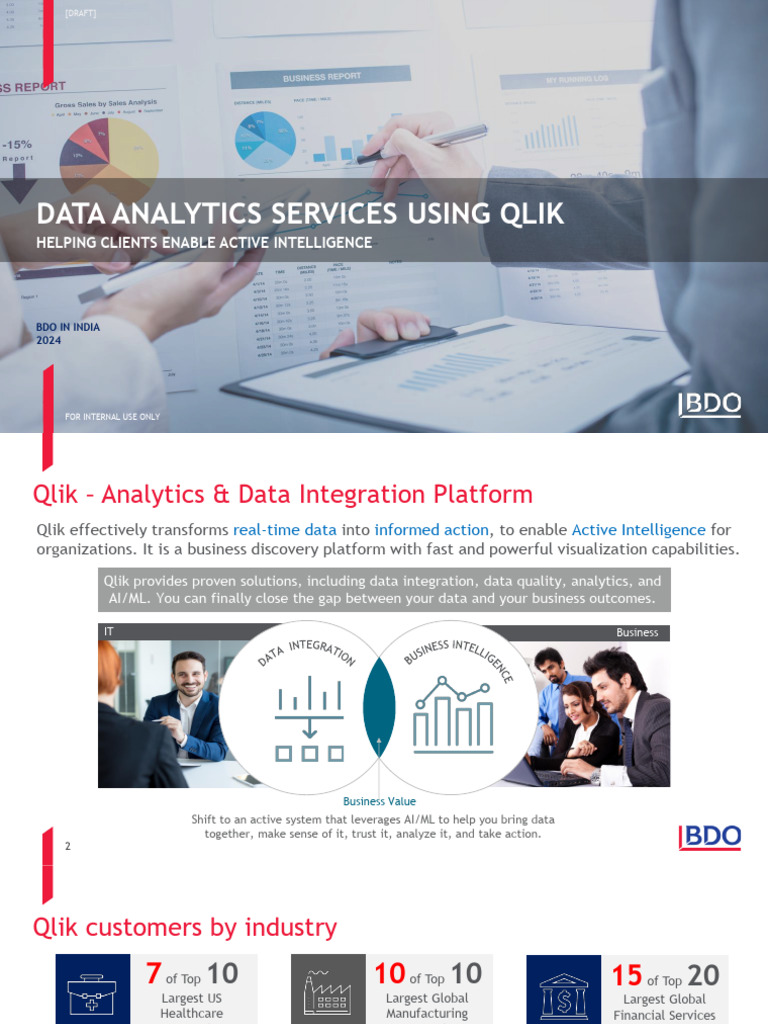 BDO India Qlik Analytics - v1.2 | PDF | Analytics | Inventory