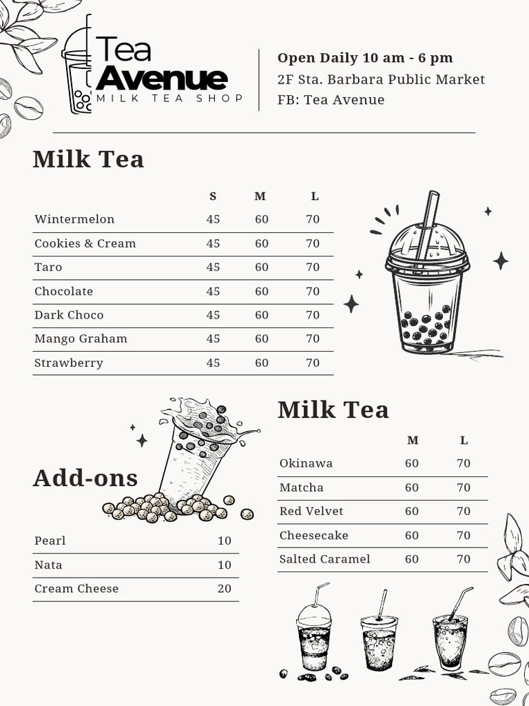 Final Menu | PDF | Food And Drink Preparation | Cooking