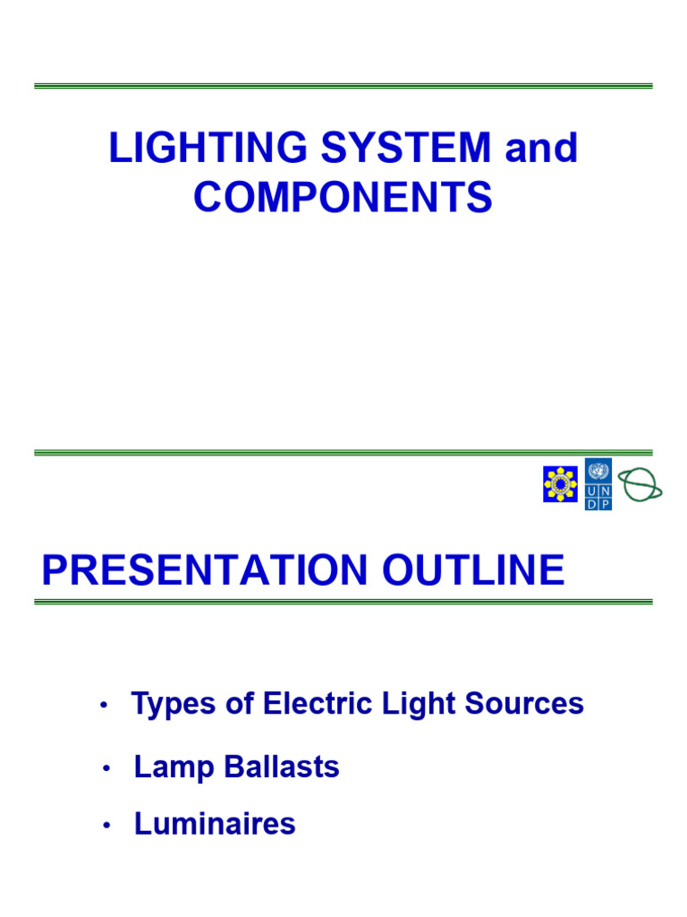 2 Lighting System and Components | Download Free PDF | Fluorescent Lamp | Lighting