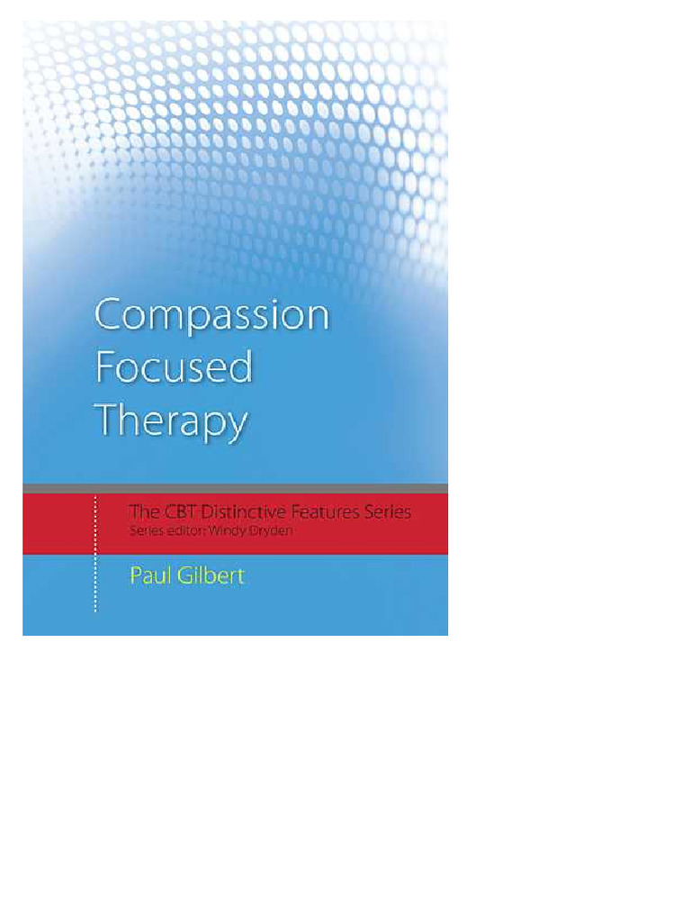 CFT Book Distinctive Features | PDF | Psychotherapy | Cognitive ...