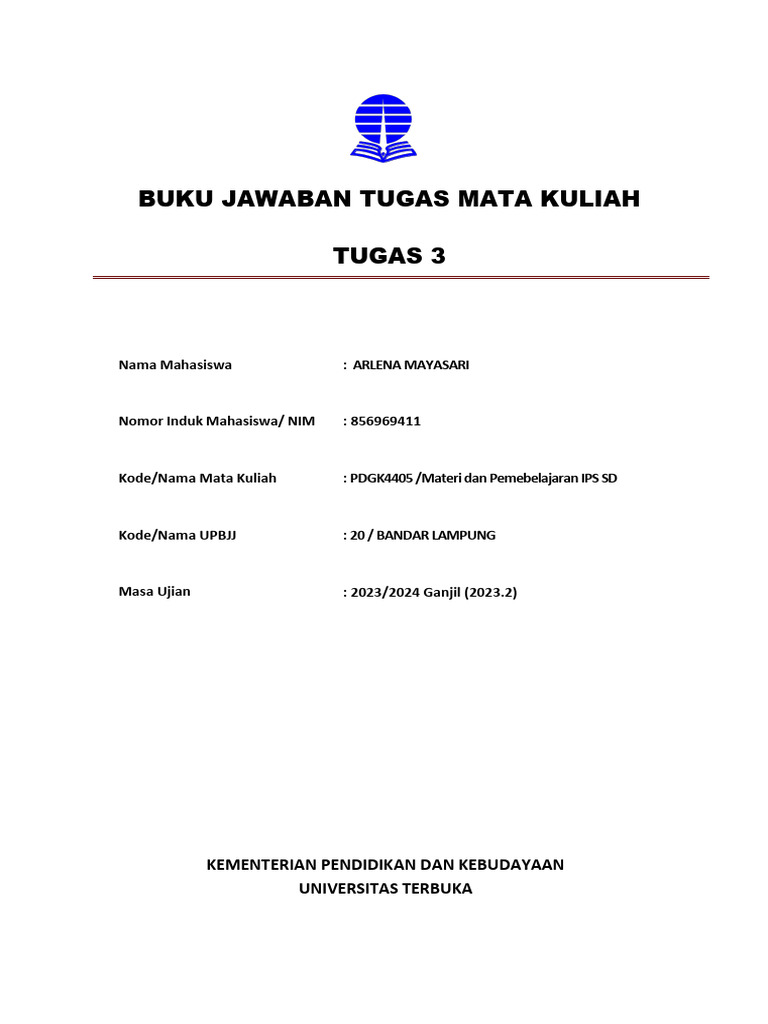 TMK 3 PDGK4405 Arlena | PDF