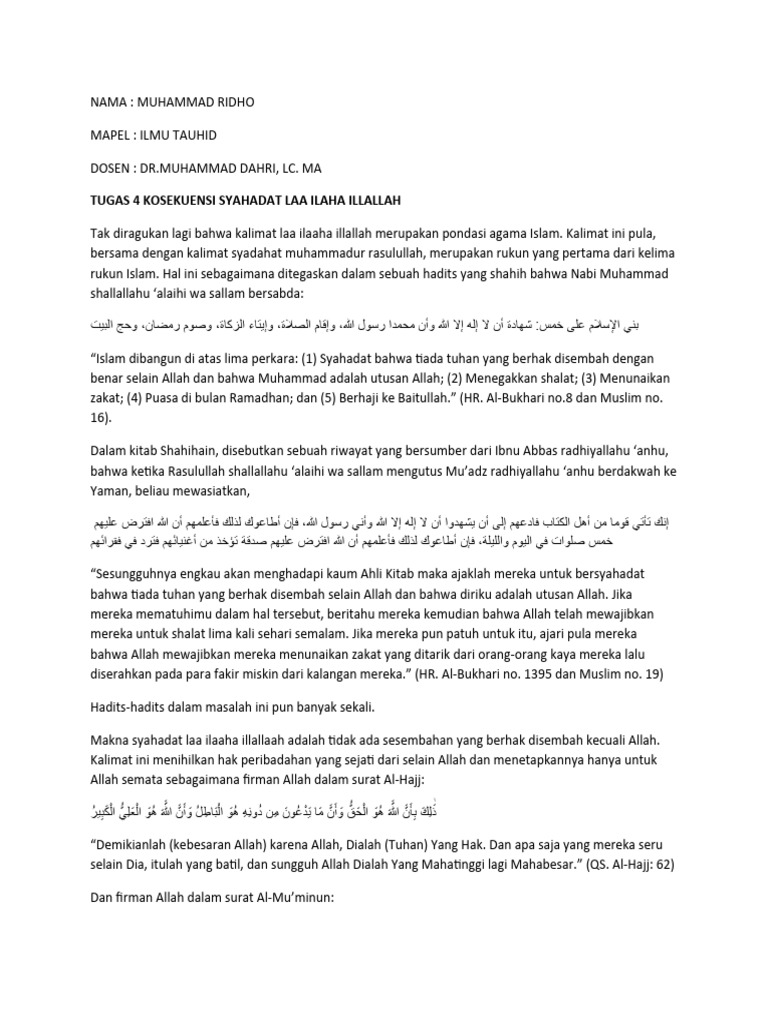 Tugas 4 M.ridho Tauhid | PDF