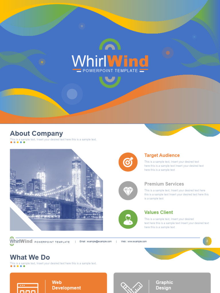 30009 02 Whirlwind Powerpoint Template | PDF | Marketing | Business