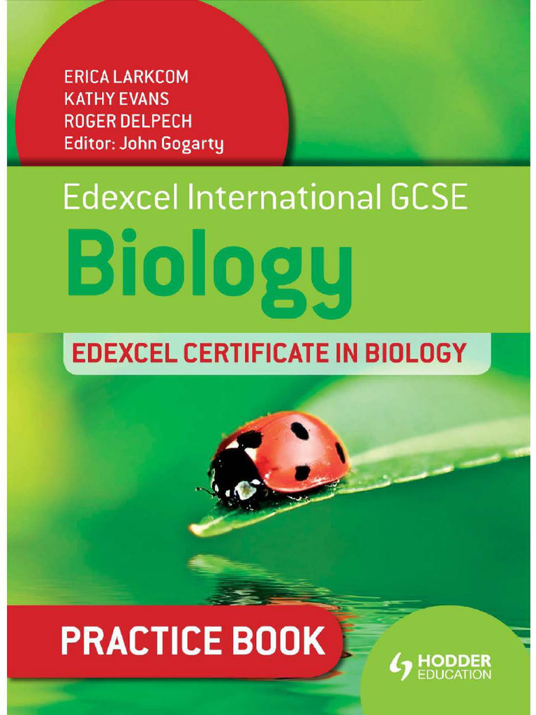 Edexcel International GCSE and Certificate Biology Practice Book | PDF ...