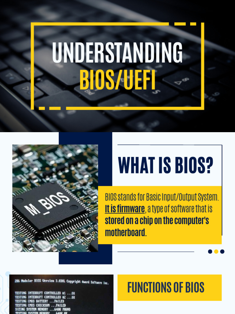 1.2 Understanding Computer BIOS | PDF | Bios | Booting