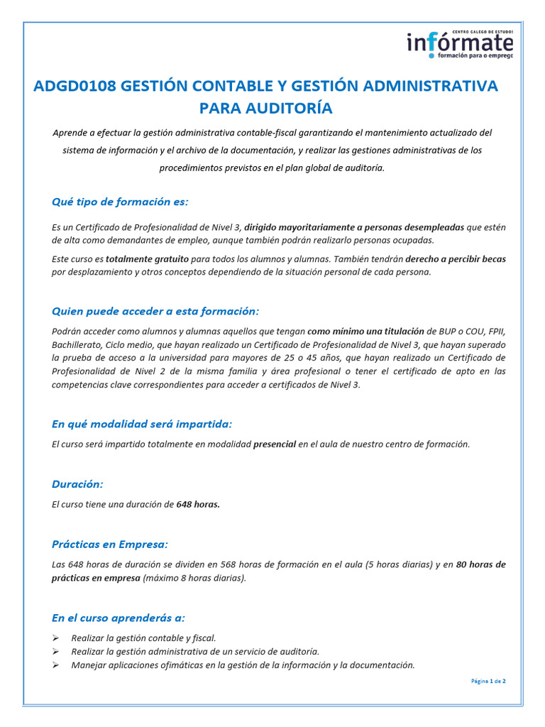 ficha-gestión-contable-y-gestión-administrativa-para-auditoría.original | PDF | Auditoría ...