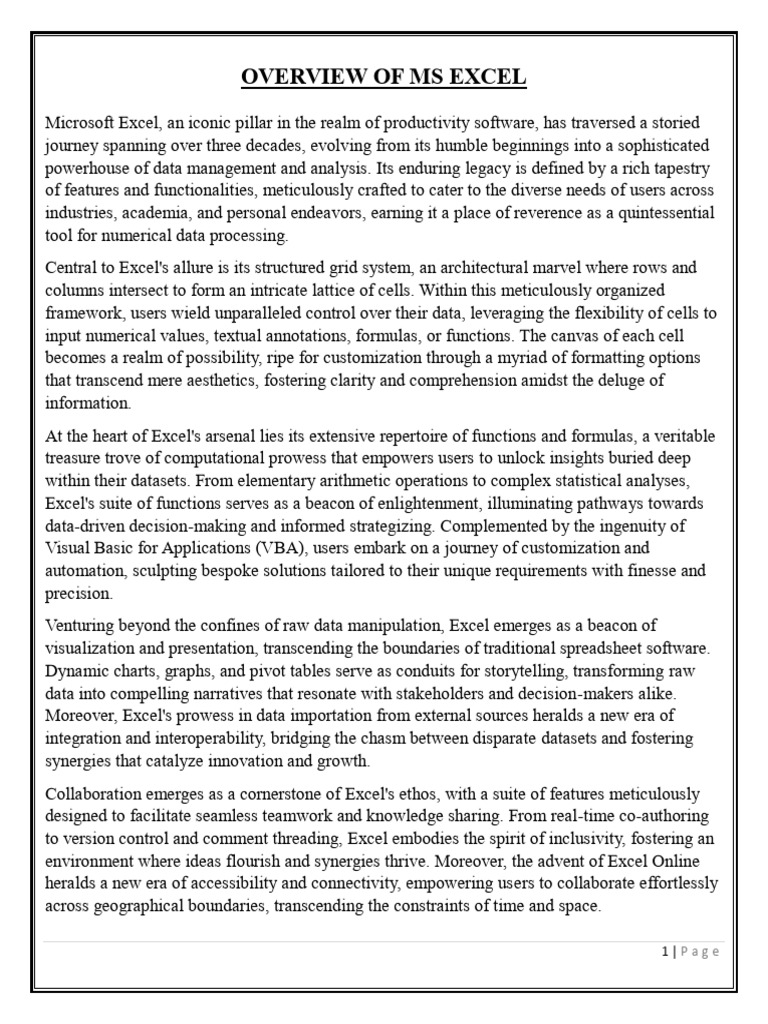 Excel 4th Sem Pdf Microsoft Excel Spreadsheet