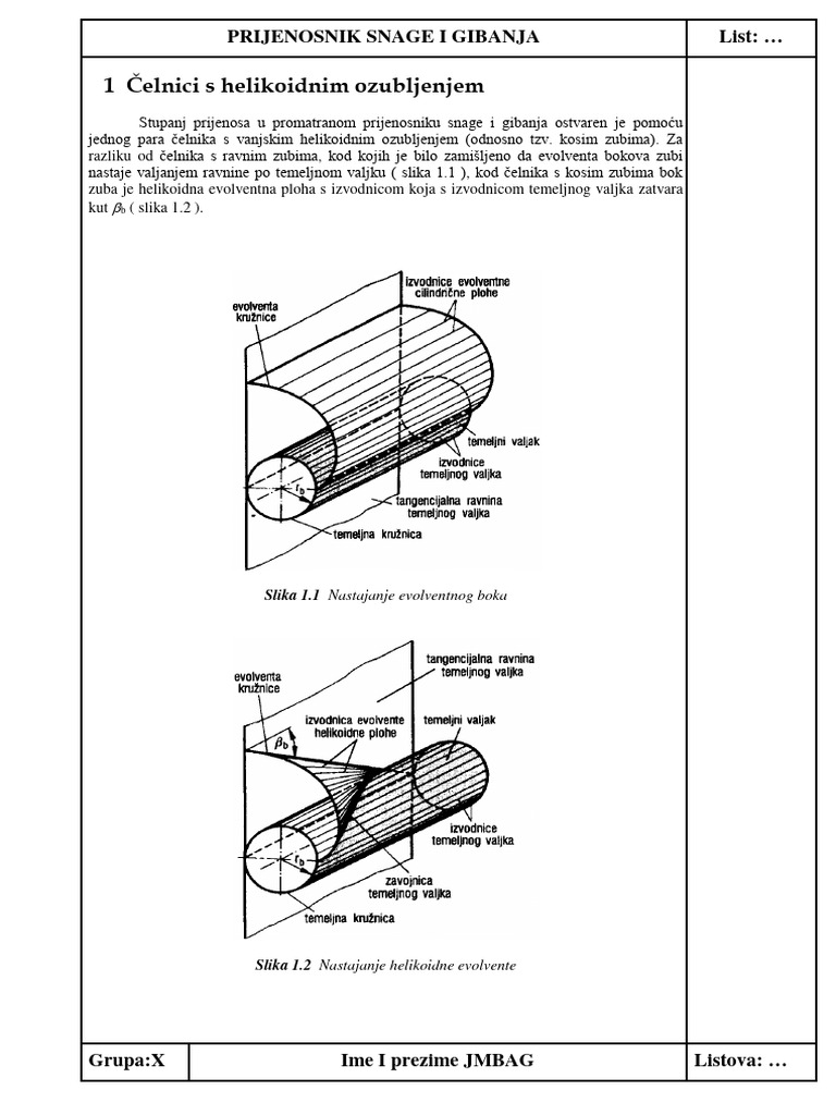 Reduktor - PRIMJER PRORACUNA | PDF