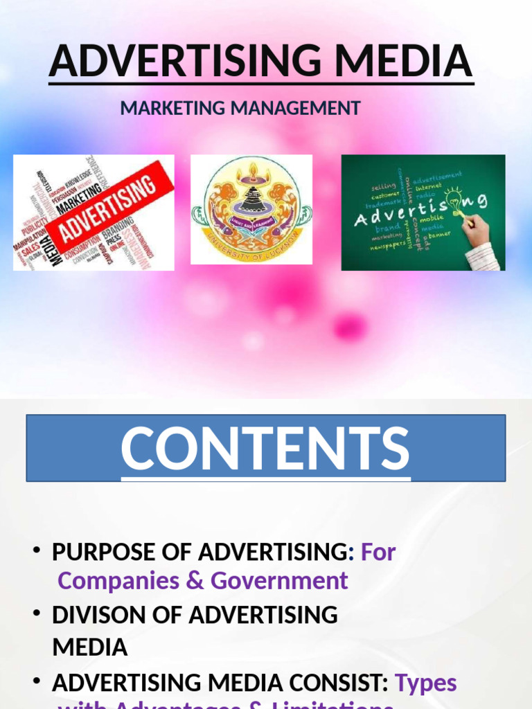 Advertising Media | PDF | Advertising | Mass Media