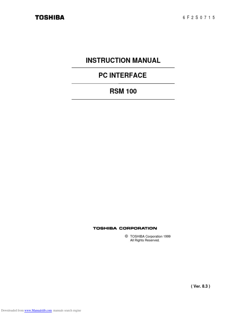 rsm_100 | PDF | Installation (Computer Programs) | Microsoft Windows