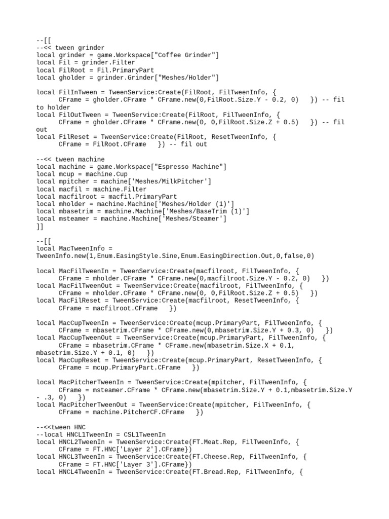Autosave Lua Script For Roblox | PDF