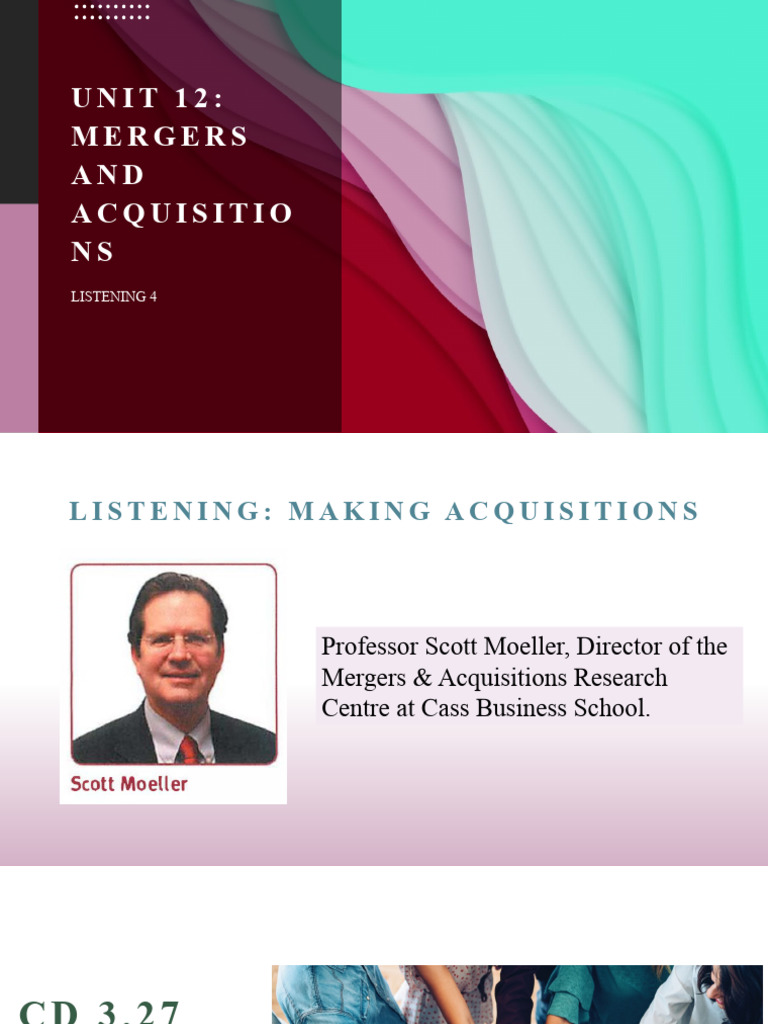 Mergers and Acquisitions Insights | PDF | Mergers And Acquisitions ...